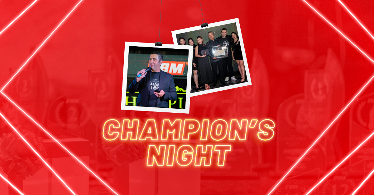 FBM - FBM®️ Champion's Night: celebrating excellence with the Cash Panalo promotion on focus