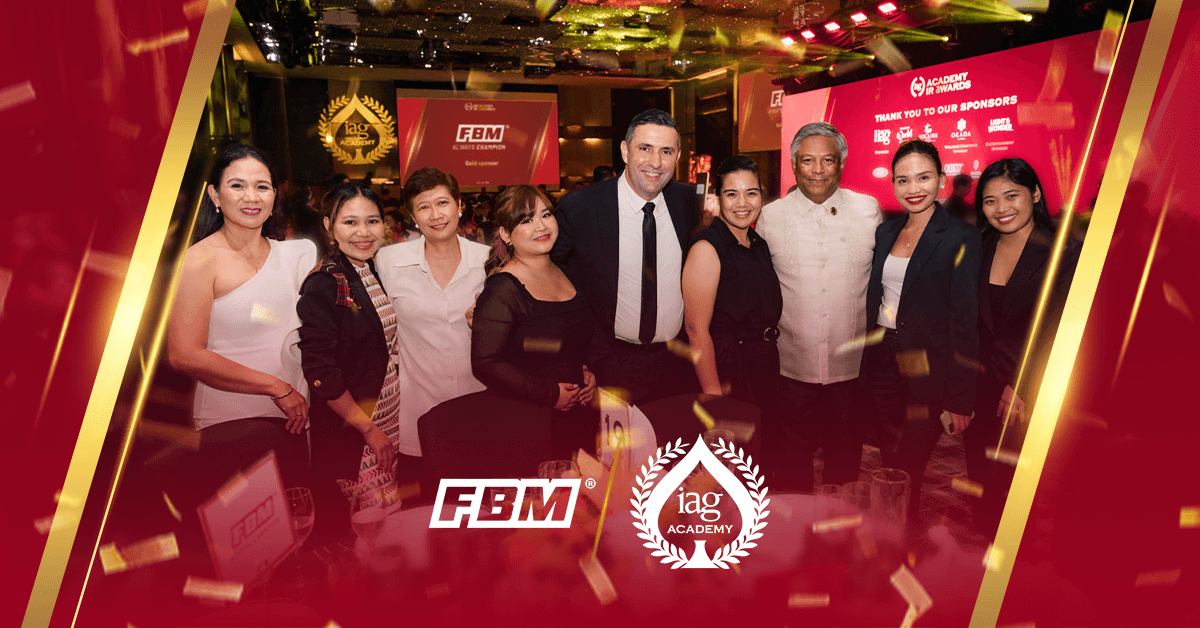 FBM - FBM® gets nominated in two categories at the prestigious IAG Academy IR Awards